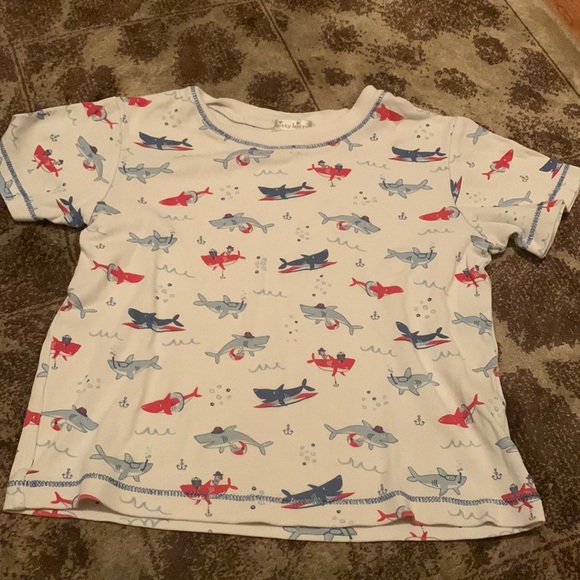 Kissy Kissy | Shirts & Tops | Kissy Kissy Shark Tee | Poshmark